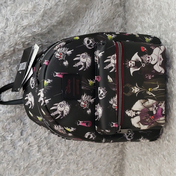 Loungefly | Bags | Nwt Loungefly Disney Villains Mini Backpack | Poshmark